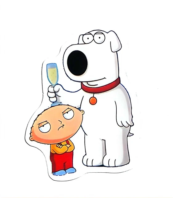 DOPASTICKER Family Guy Peter Stewie Brian Griffin Anime Cartoon Sticker ...