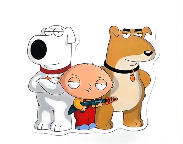 DOPASTICKER Family Guy Peter Stewie Brian Griffin Anime Cartoon Sticker ...