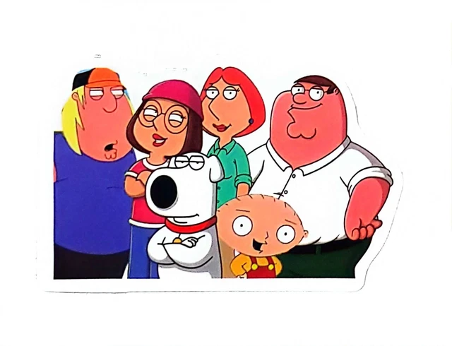DOPASTICKER Family Guy Peter Stewie Brian Griffin Anime Cartoon Sticker ...