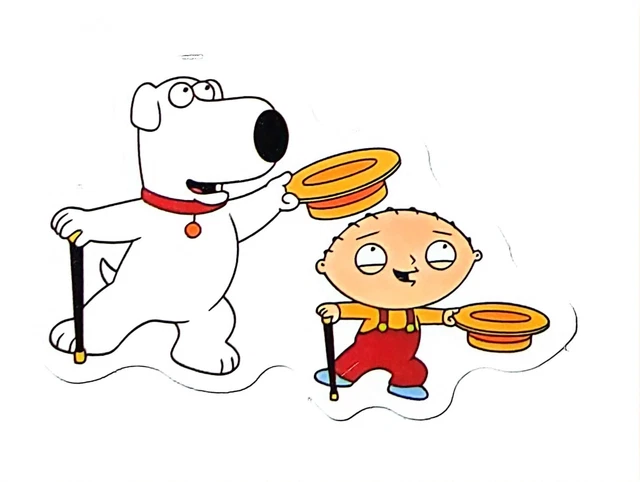 DOPASTICKER Family Guy Peter Stewie Brian Griffin Anime Cartoon Sticker ...