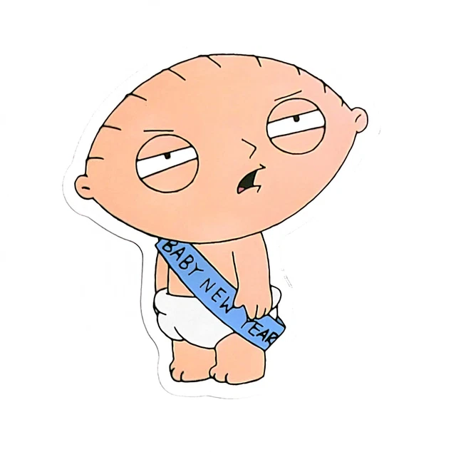 DOPASTICKER Family Guy Stewie Brian Griffin Anime Manga Cartoon Sticker ...