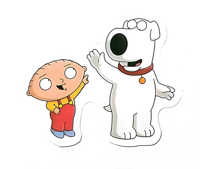 DOPASTICKER Family Guy Stewie Brian Griffin Anime Manga Cartoon Sticker ...