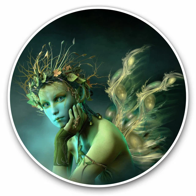 DOPASTICKER - Fantasy Pixie Fairy Wings Magical Cool Gift Decorative ...