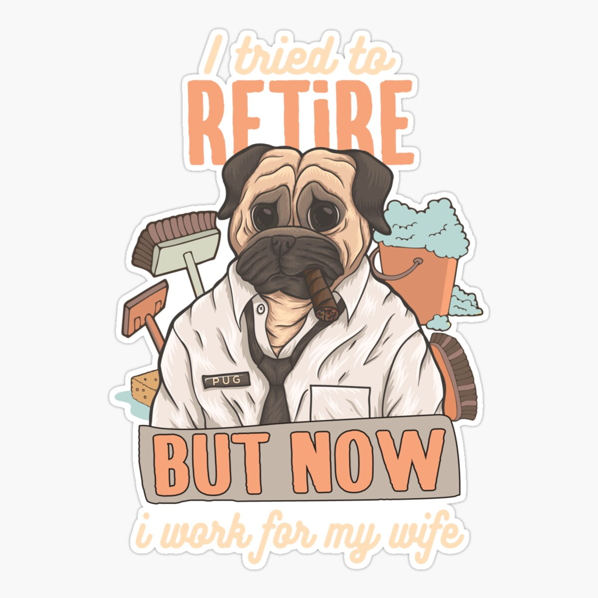 DOPASTICKER Farewell Message Retirement Gift Colleague Sticker, Phone ...