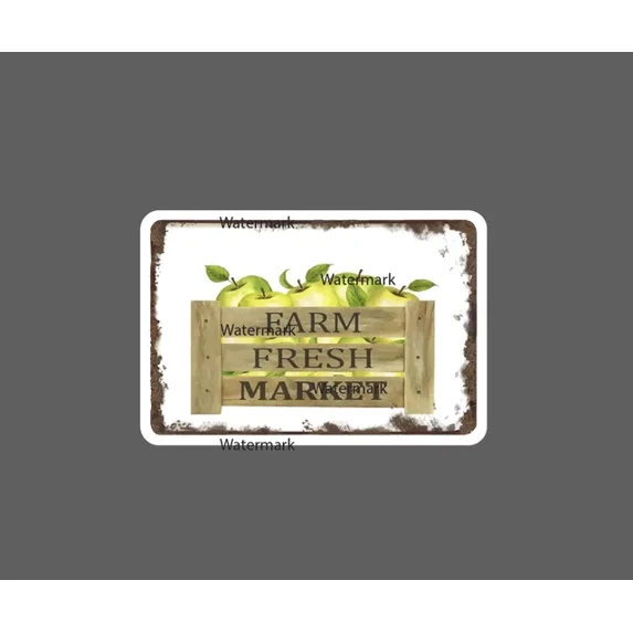 DOPASTICKER Farm Fresh Sticker Market Sticker Phone Sticker, Latop ...