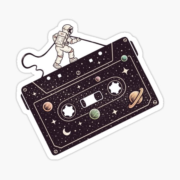 DOPASTICKER Fast Forward In Time Sticker Phone Decal Water Bottle ...