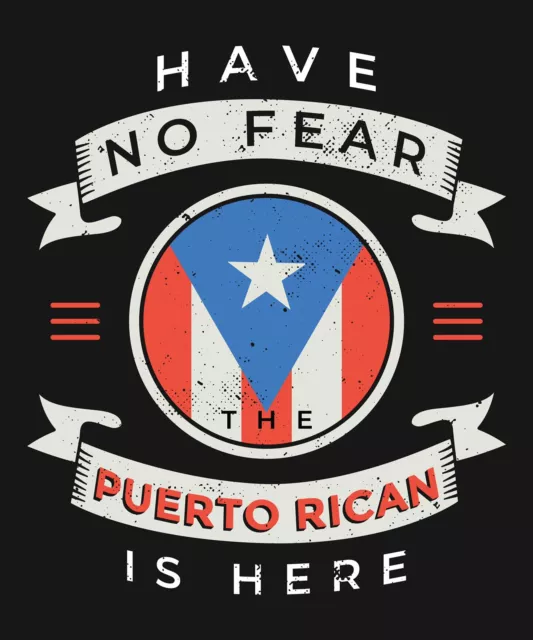 DOPASTICKER No Fear Puerto Rican Quote Sticker National Flag Inspire ...