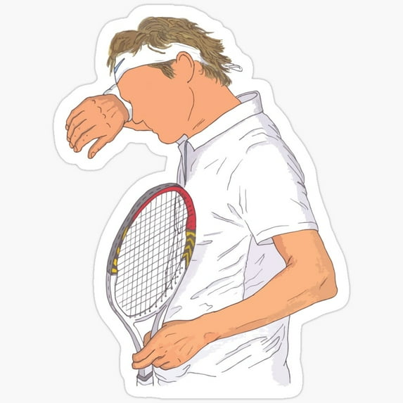 DOPASTICKER Federer The Best Perfect Gift Everyone Phone Decal Water ...