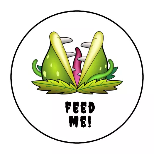 DOPASTICKER Feed Me Plant Shop Of Horrors Stickers Gift You - Decorate ...