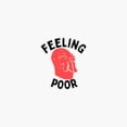 DOPASTICKER Feeling Poor Sticker, Phone Sticker Car Stickers, Birthday ...