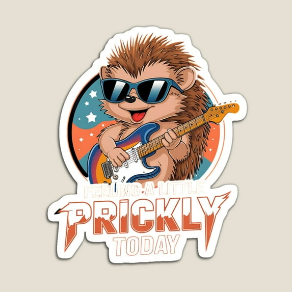 DOPASTICKER Feeling Prickly - Team Hedgehog - Hedgehog Life - Hedgehog ...