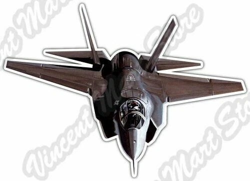 DOPASTICKER Fighter Jet Soaring Us Army Military Car Window Sticker ...