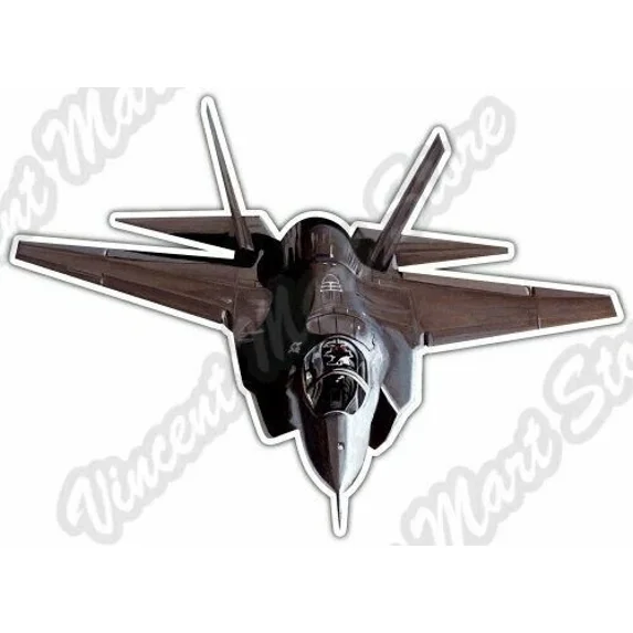 DOPASTICKER Fighter Jet Soaring Us Army Military Car Window Sticker ...