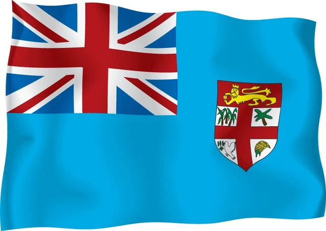 DOPASTICKER Fiji Flag Sticker Phone Decal Water Bottle Stickers, Cars ...