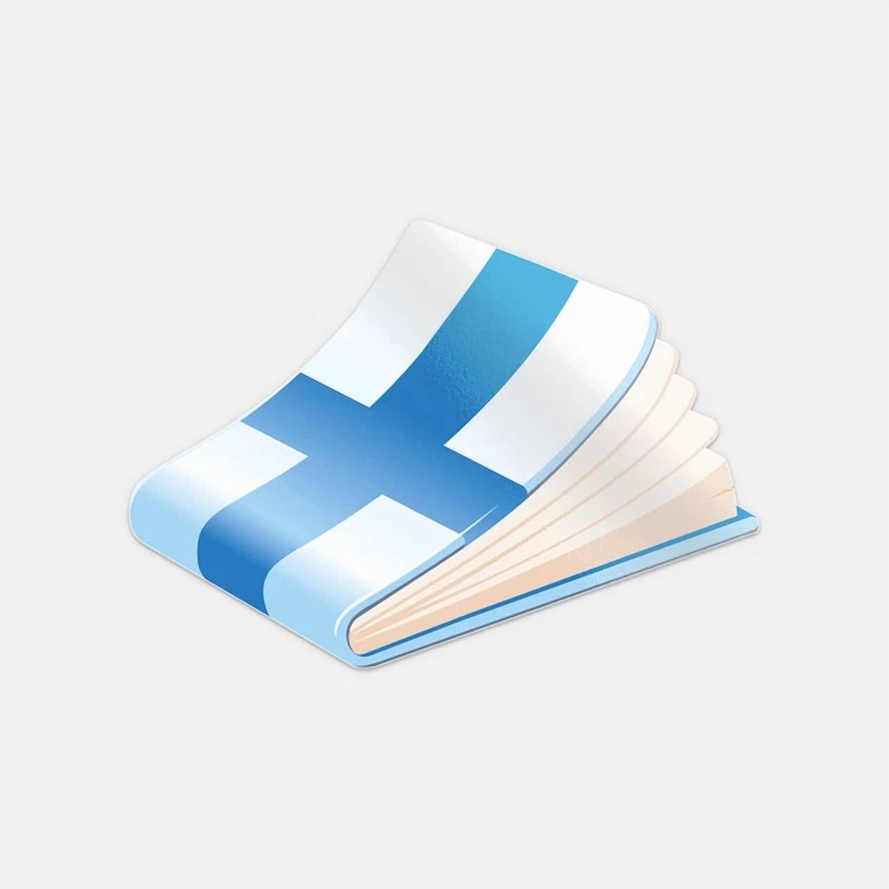 DOPASTICKER Finland Cover Notebook Flag Sticker Decal Phone Decal Water ...