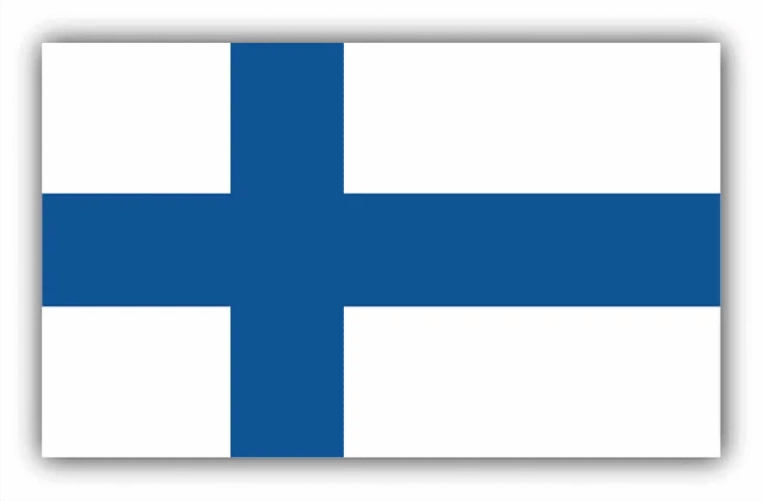 DOPASTICKER Finland Flag Sticker Decal Phone Decal Water Bottle ...