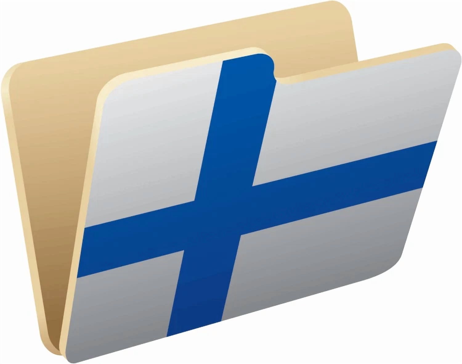DOPASTICKER Finland Folder Flag Car Bumper Sticker Decal Gift You ...
