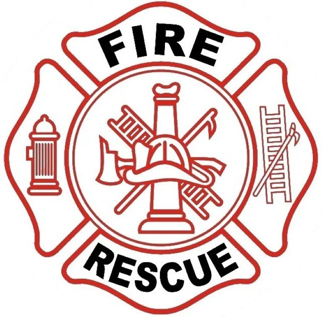 DOPASTICKER Fire Rescue Stickerdecal Laptop Sticker Window Sticker Hard ...