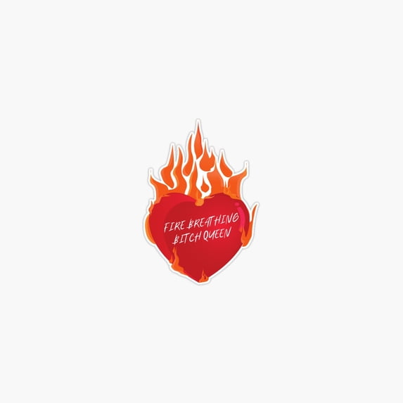 DOPASTICKER Fireheart Aelin Sticker, Phone Sticker Water Bottle Sticker ...