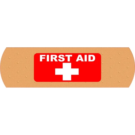 DOPASTICKER First Aid Bandage Sticker Phone Sticker, Latop Sticker ...