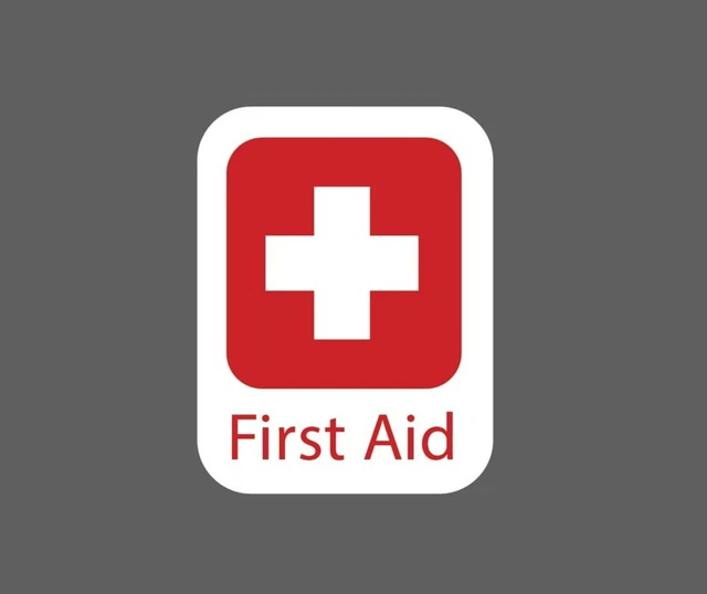 DOPASTICKER First Aid Sticker Health Med Sticker Phone Sticker, Latop ...