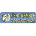 DOPASTICKER Fish Tremble At The Sound Of My Name Sticker Phone Sticker ...