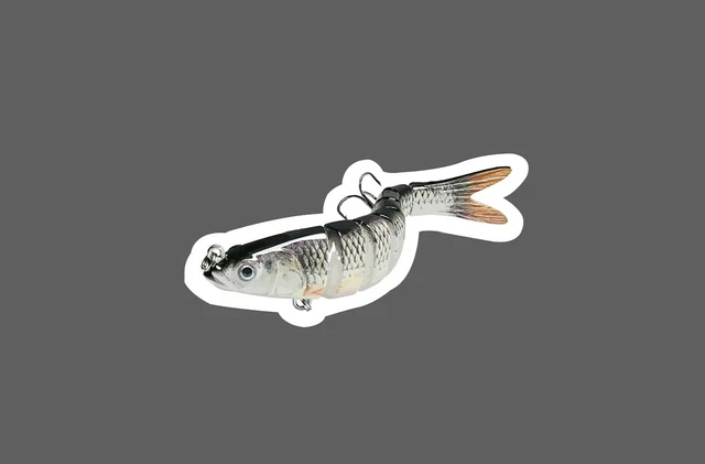 DOPASTICKER Fishing Lure Sticker Crank Bait Fish River Lake Sticker ...