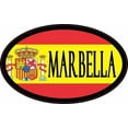 DOPASTICKER Flag Oval Marbella Sticker Phone Sticker, Latop Sticker ...