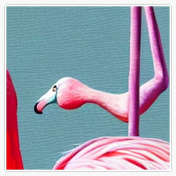 DOPASTICKER Flamingo Design Sticker, Phone Sticker Car Stickers ...