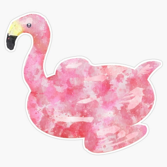 DOPASTICKER Flamingo Sticker, Phone Sticker Water Bottle Sticker Car ...