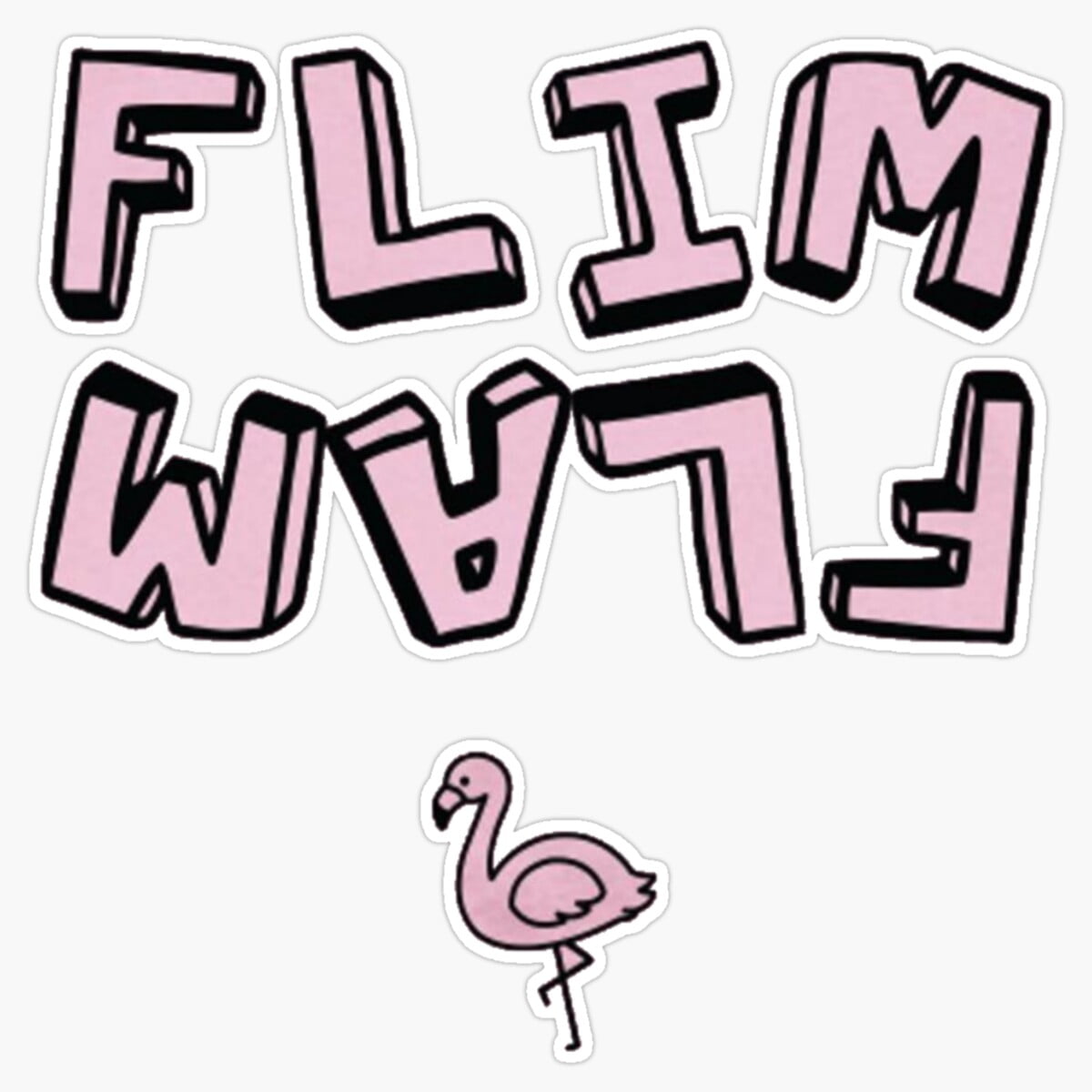 DOPASTICKER Flim Flam Colors Sticker, Phone Sticker Car Stickers ...