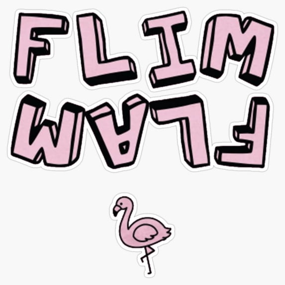 DOPASTICKER Flim Flam Colors Sticker, Phone Sticker Car Stickers ...