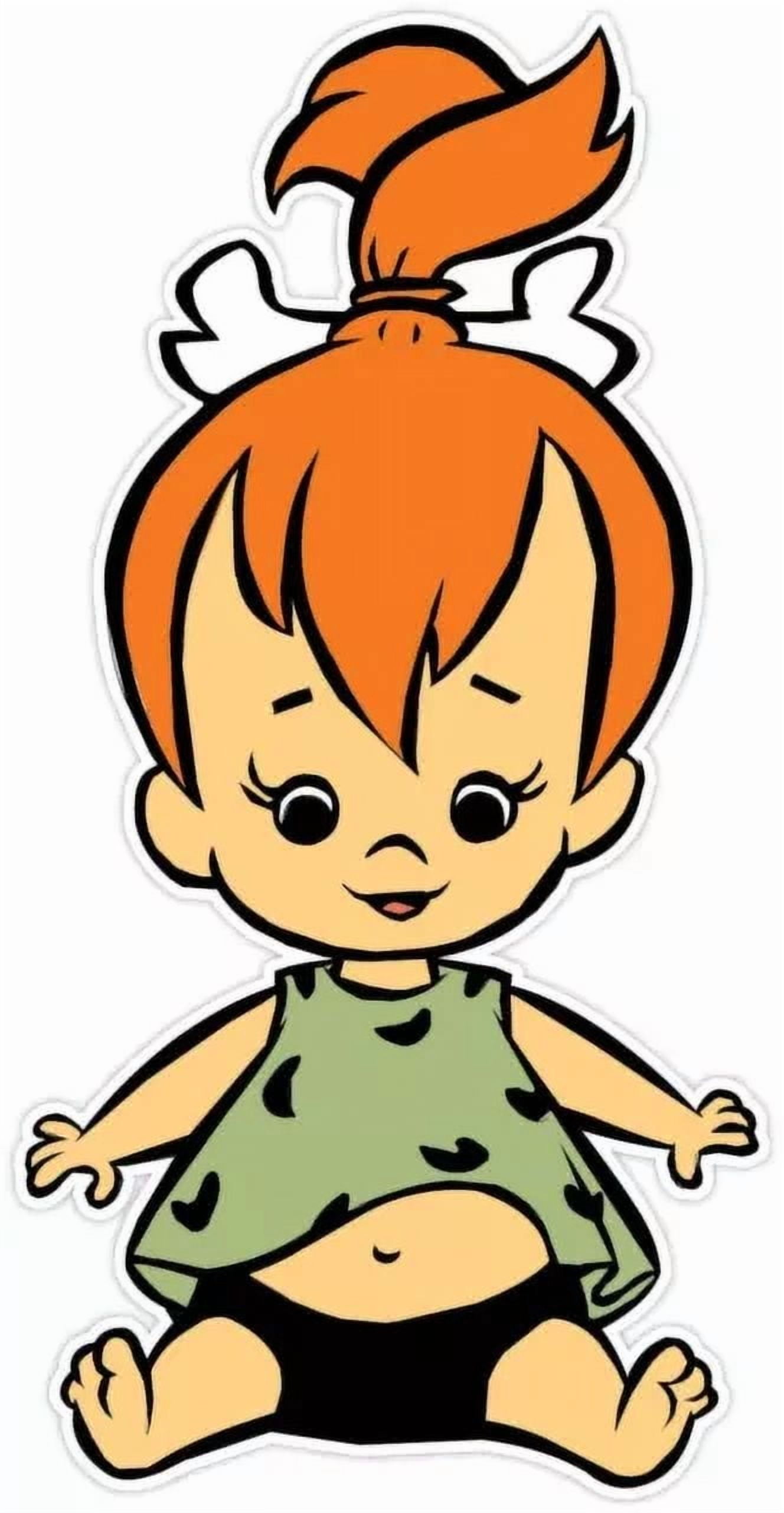 DOPASTICKER Flintstones Pebbles Kids Decorative Laptop, Phone Stickers ...