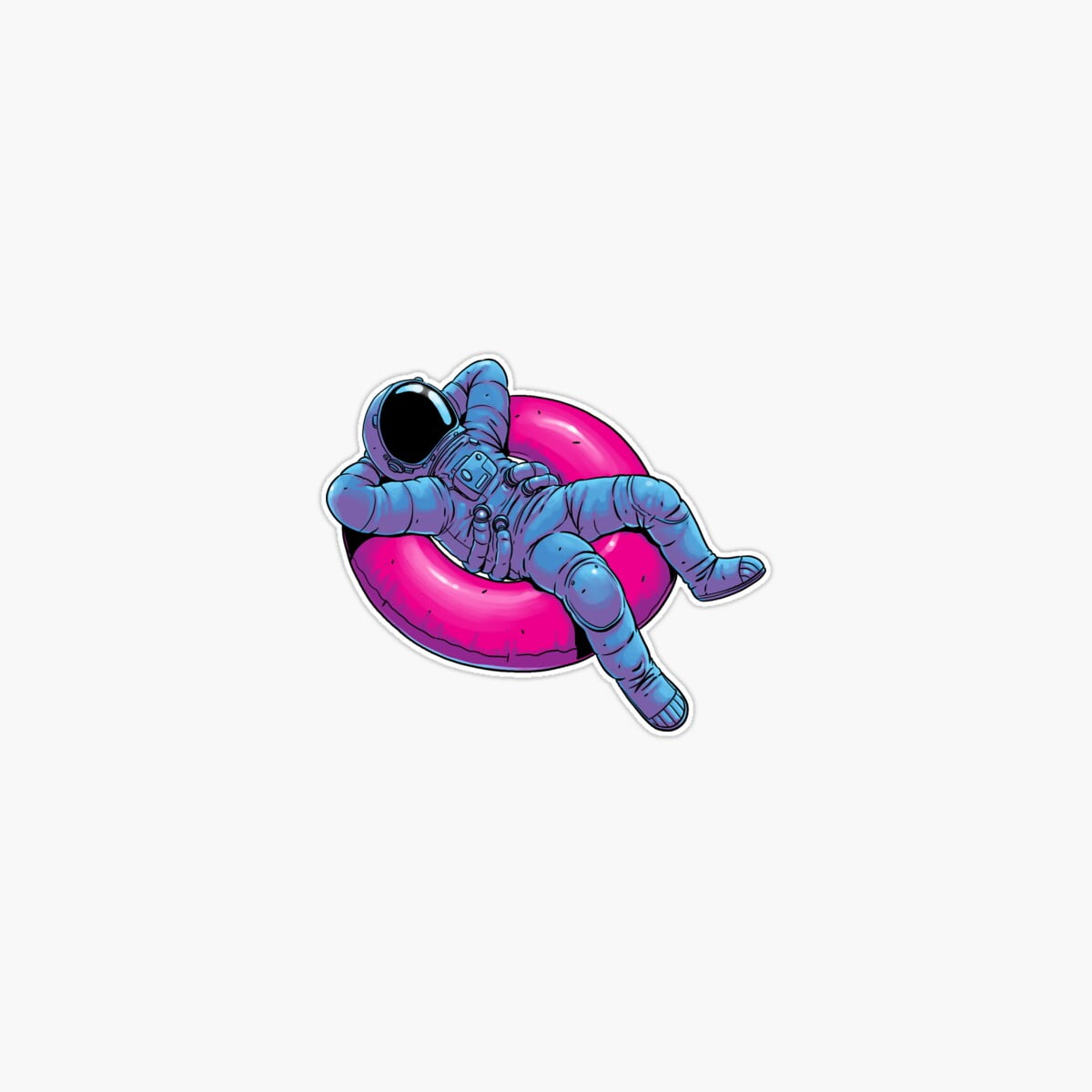 DOPASTICKER Floating Dream Sticker, Phone Sticker Water Bottle Sticker ...
