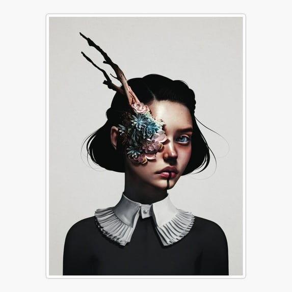 DOPASTICKER Flora Sticker, Phone Sticker Water Bottle Sticker Car ...