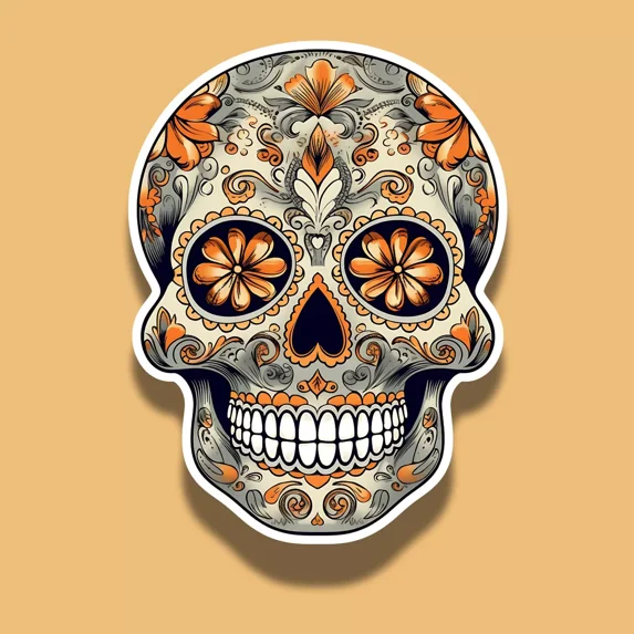 DOPASTICKER Flower Candy Laminated Sticker Waterproof Sticker For Water Bottles, Laptops ...