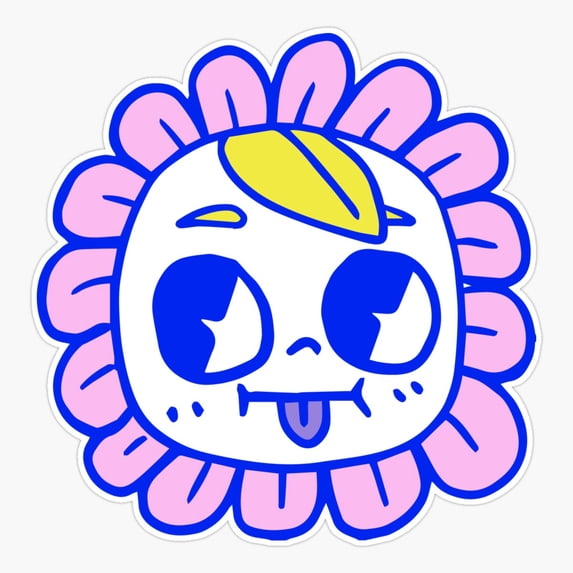 DOPASTICKER Flowers For You Sticker, Phone Sticker Water Bottle Sticker ...