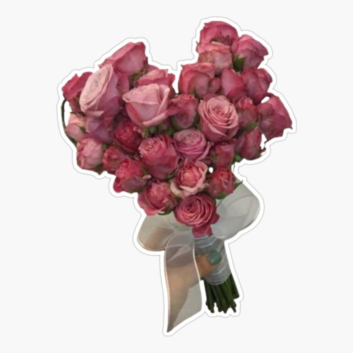 DOPASTICKER Flowers Sticker, Phone Sticker Water Bottle Sticker Car ...