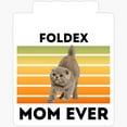 DOPASTICKER Foldex Cat Mom Lovers, Mothers Day Gift Foldex Lovers ...