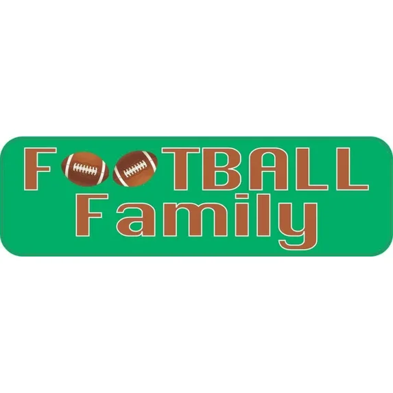 DOPASTICKER Football Family Sticker Phone Sticker, Latop Sticker, Lover ...