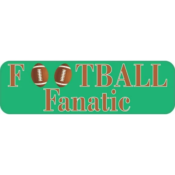DOPASTICKER Football Fanatic Sticker Phone Sticker, Latop Sticker ...