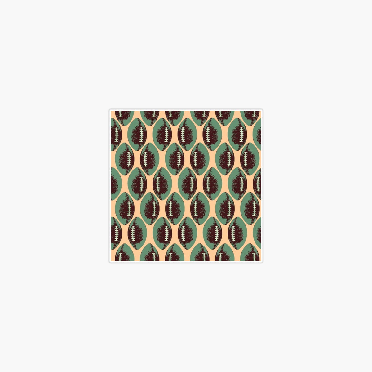 DOPASTICKER Football Print Sticker, Phone Sticker Car Stickers ...