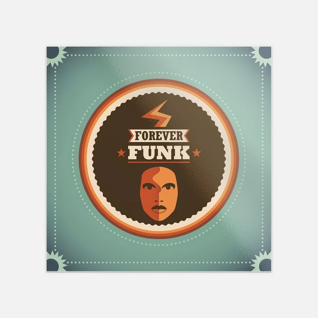 DOPASTICKER Forever Funk Mask Music Sticker Decal Phone Decal Water ...