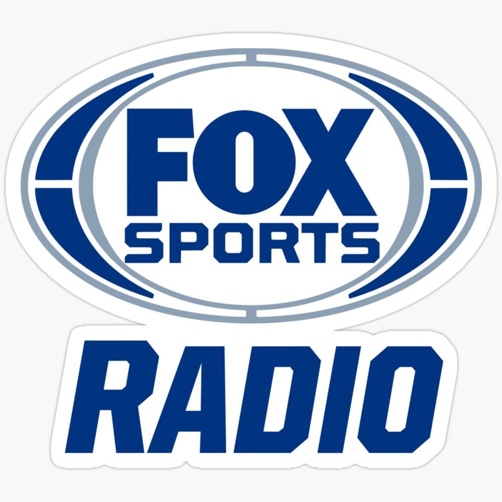 DOPASTICKER Foxports Radio Logoperfect Sticker Gift Everyone Phone ...