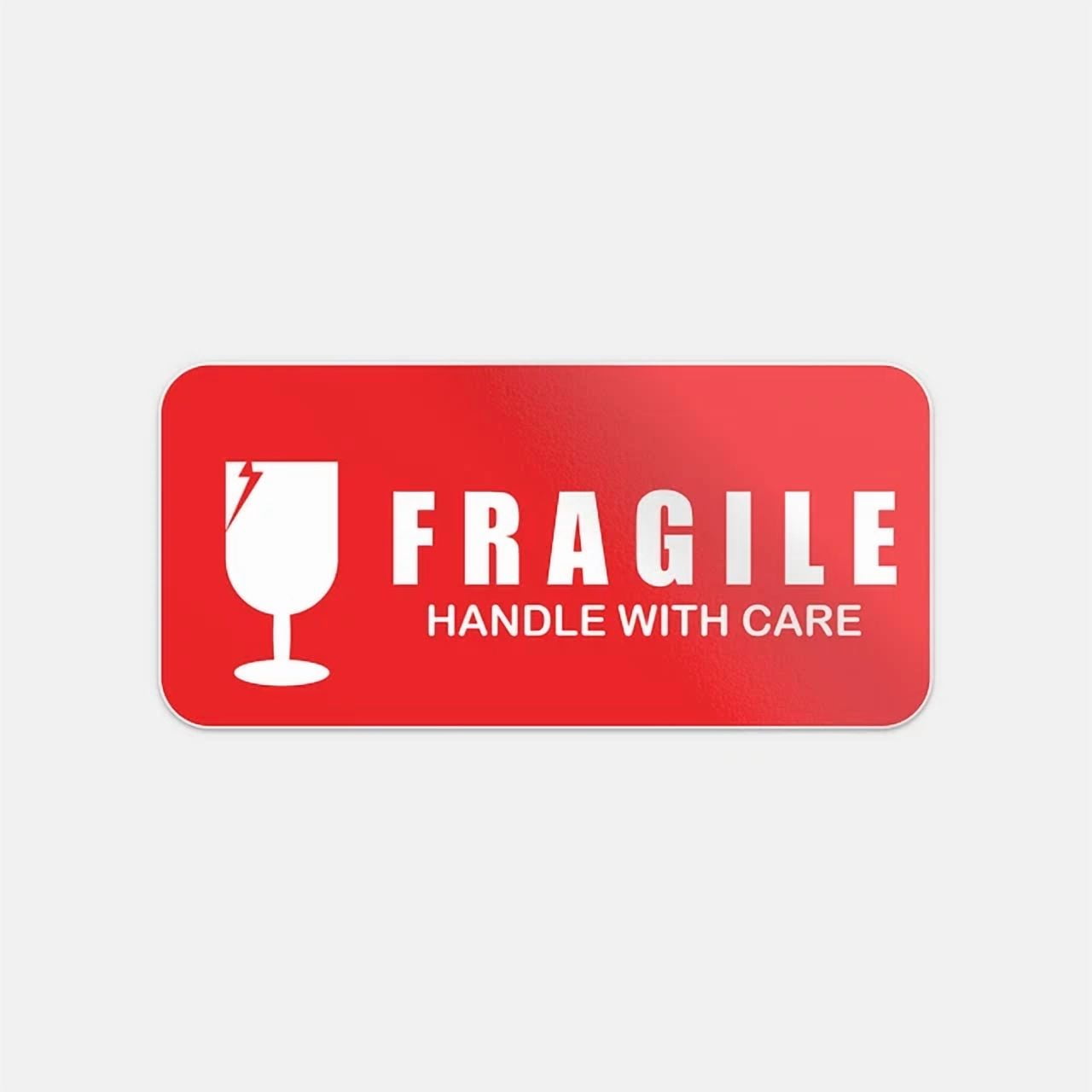 DOPASTICKER Fragile Handle With Care Sticker Decal Phone Decal Water ...