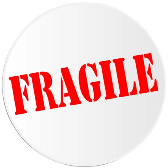 DOPASTICKER Fragile Phone Decal Water Bottle Stickers, Cars Stickers ...