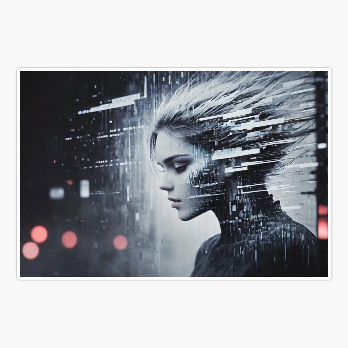 DOPASTICKER Fragments Of You Sticker, Phone Sticker Water Bottle ...