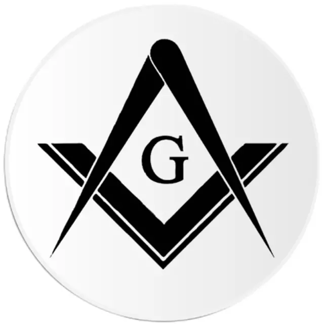 DOPASTICKER Freemason Compass , Mason Phone Decal Water Bottle Stickers ...