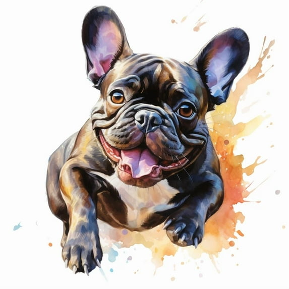 DOPASTICKER French Bulldog Dog Car Sticker Dogs Sticker Phone Sticker ...