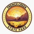 DOPASTICKER French Creek State Park Pennsylvania Travel Art Badge ...